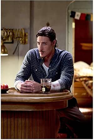 Haven Eric Balfour as Duke Crocker Sitting at Counter in Blue Button ...