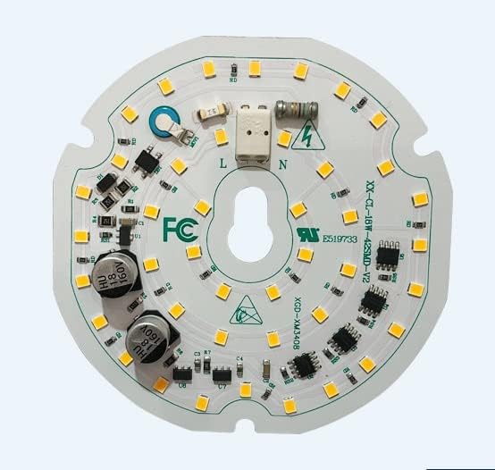 Ledytech 3.93'' Retrofit Light Kit for Ceiling Flush Light Ceiling Fan ...