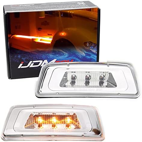 Amazon.com: iJDMTOY (2 Amber Lens Super Bright Amber Full LED Front ...