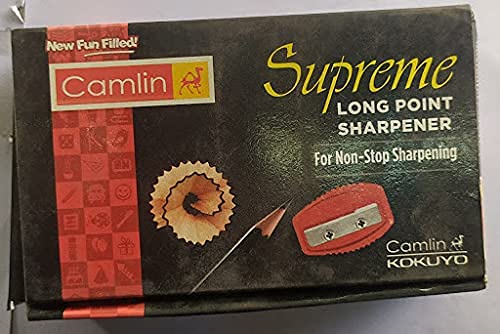 Camlin Supreme Long Point Sharpener Pack Of 20 : Amazon.in: Office Products