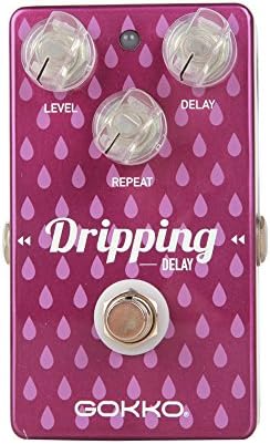 Amazon.com: GOKKO GK-22 Dripping Delay Guitar Effect Pedal with Analog ...