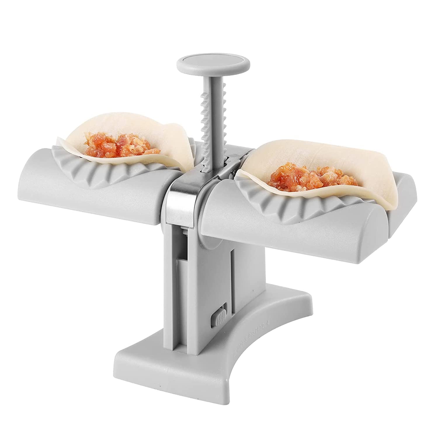 Buy Istara Automatic Dumpling Maker Mould Machine Double Head Press ...