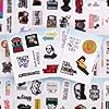 Amazon.com: BulbaCraft Theatre Stickers, Drama Stickers for Water ...