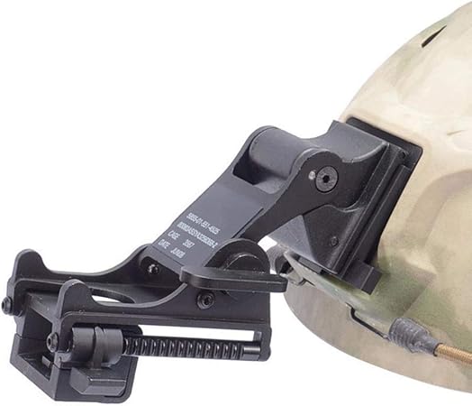 Amazon.com : Tactical Sports Helmets Mounting Bracket for Rhino NVG PVS ...