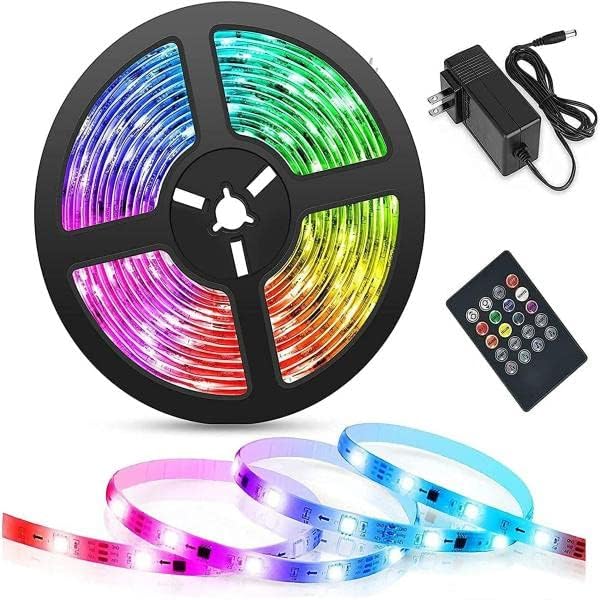 Buy PUSHPA Export, USB 12V RGB LED Flexible Strip Light Multi-Color ...