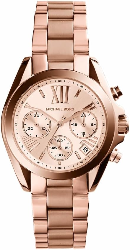 Michael Kors Damenuhr Analog Chronograph mit Edelstahlarmband MK6359 ...
