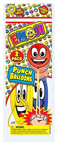 Ja Ru Emoji Punch Balloons Party Favor Bundle (2 Pack) : Amazon.in ...