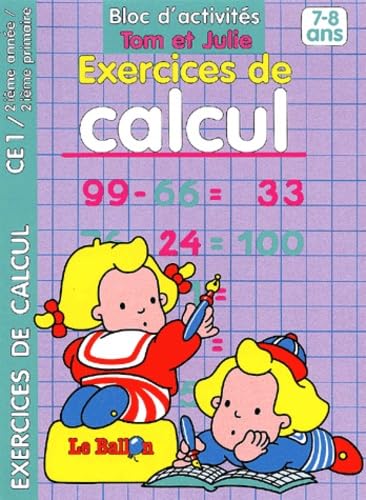 Exercices De Calcul Ce1, 7-8 Ans : Collectif: Amazon.de: Bücher