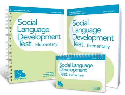 Social Language Development Test Elementary: Linda Bowers, Rosemary ...