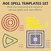 Amazon.com: SANKOYO 15 Pcs Area of Effect Spell Templates, DND Spell ...