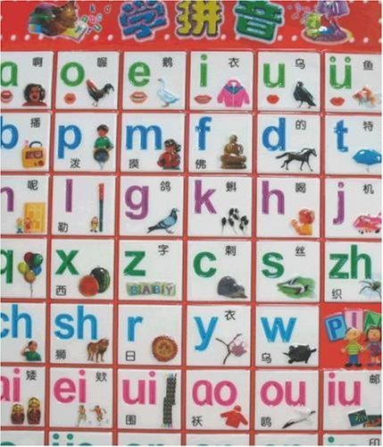 Green Early Childhood Education Wall Chart-Crystal Edition Pinyin ...