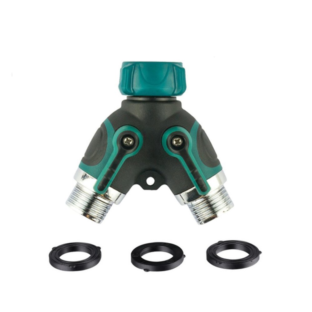 Buy Metalwork 2 Ways Y Hose Splitter with 3/4" Connector Full Plastic ...