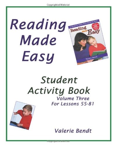 Amazon.com: Reading Made Easy Student Activity Book Three: A student ...