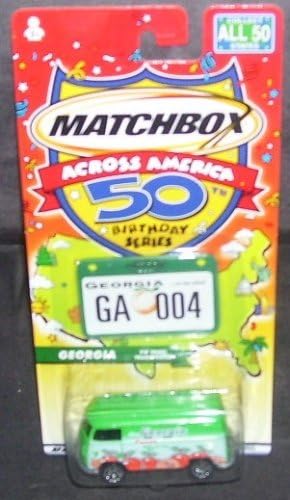 Amazon.com: Matchbox Across America GEORGIA VW Panel Transporter by ...