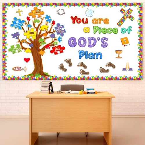 Snapklik.com : Pasimy 70 Pcs Christian Classroom Bulletin Board ...