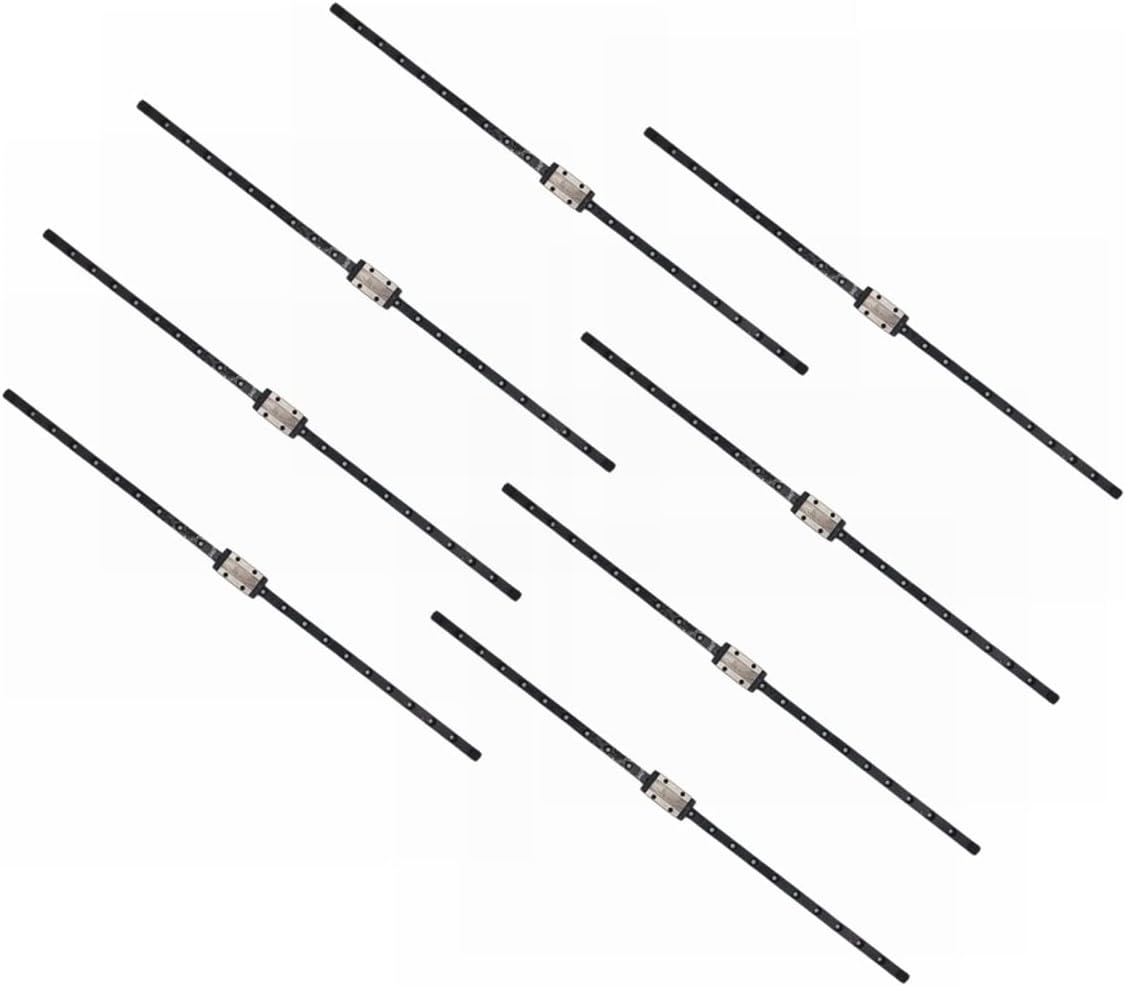 MGN9 Black Linear Rail Set 8pcs for VORON 2.2/2.4 CoreXY 3D Printer 250 ...
