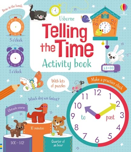 Telling the Time Activity Book (Maths Activity Books): 1 : Lara Bryan ...