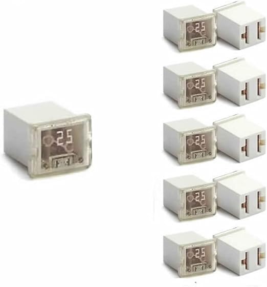 Jcase Fuse Kit Mini Jcase Fuse Assortment LOW PROFILE 25A Fit for Ford ...