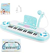 Amazon.com: Costzon 37-Key Kids Piano Keyboard Toy, Toddler Electronic ...
