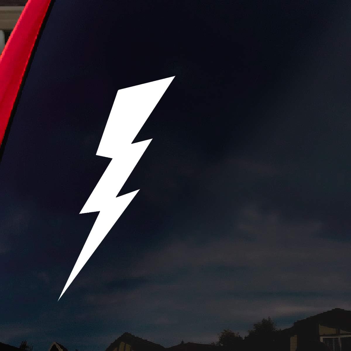 Amazon.com: SoCoolDesign Lightning Bolt Car Window Vinyl Decal Sticker ...