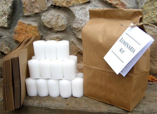 Amazon.com: Authentic Luminarias Luminaria Bags & Candles : Home & Kitchen