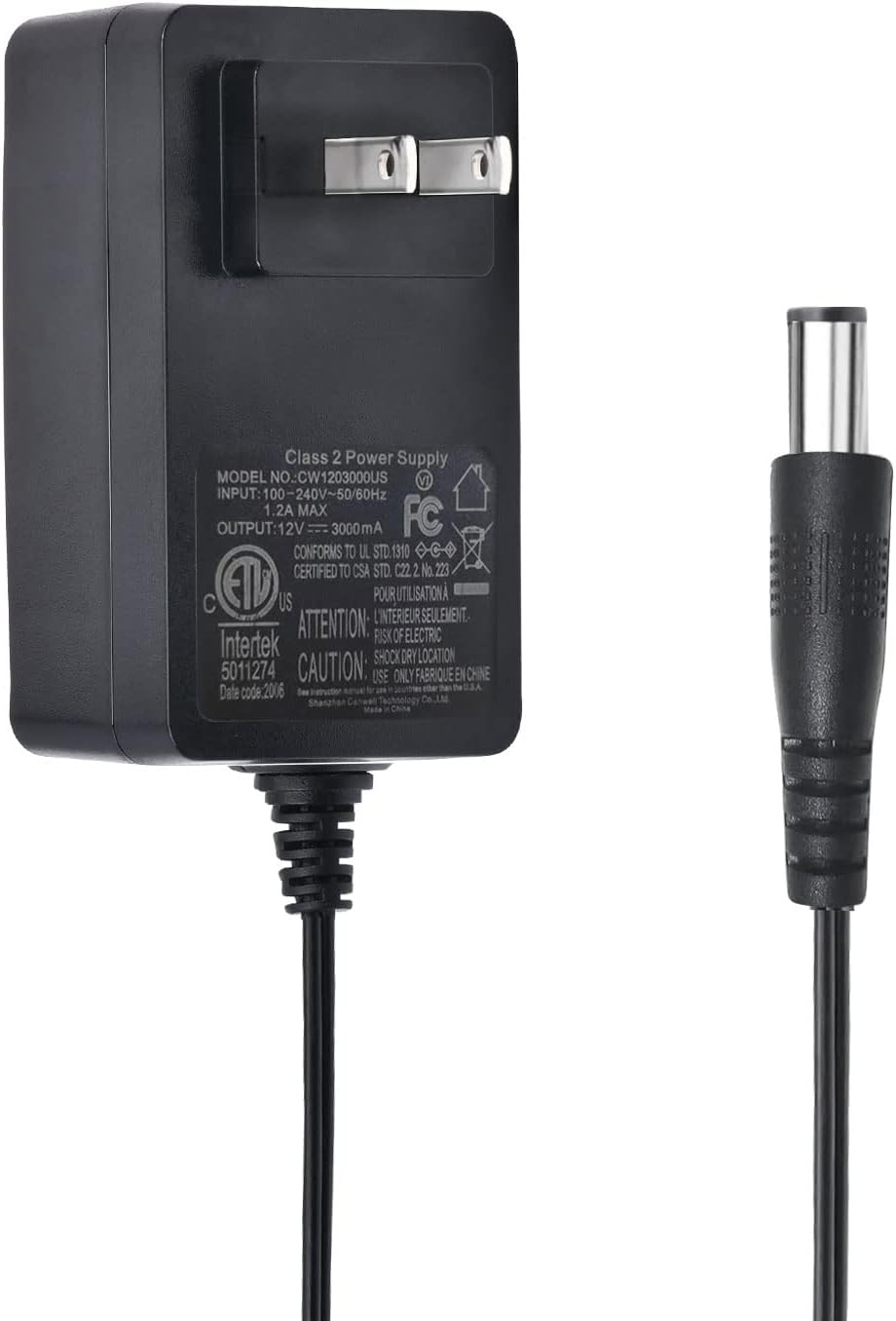 Amazon.com: Kimdelee 12V DC Power Supply, 12 Volt Power Supply for LED ...