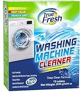 Amazon.com: True Fresh Washing Machine Cleaner Tablets, 15 Solid Deep ...