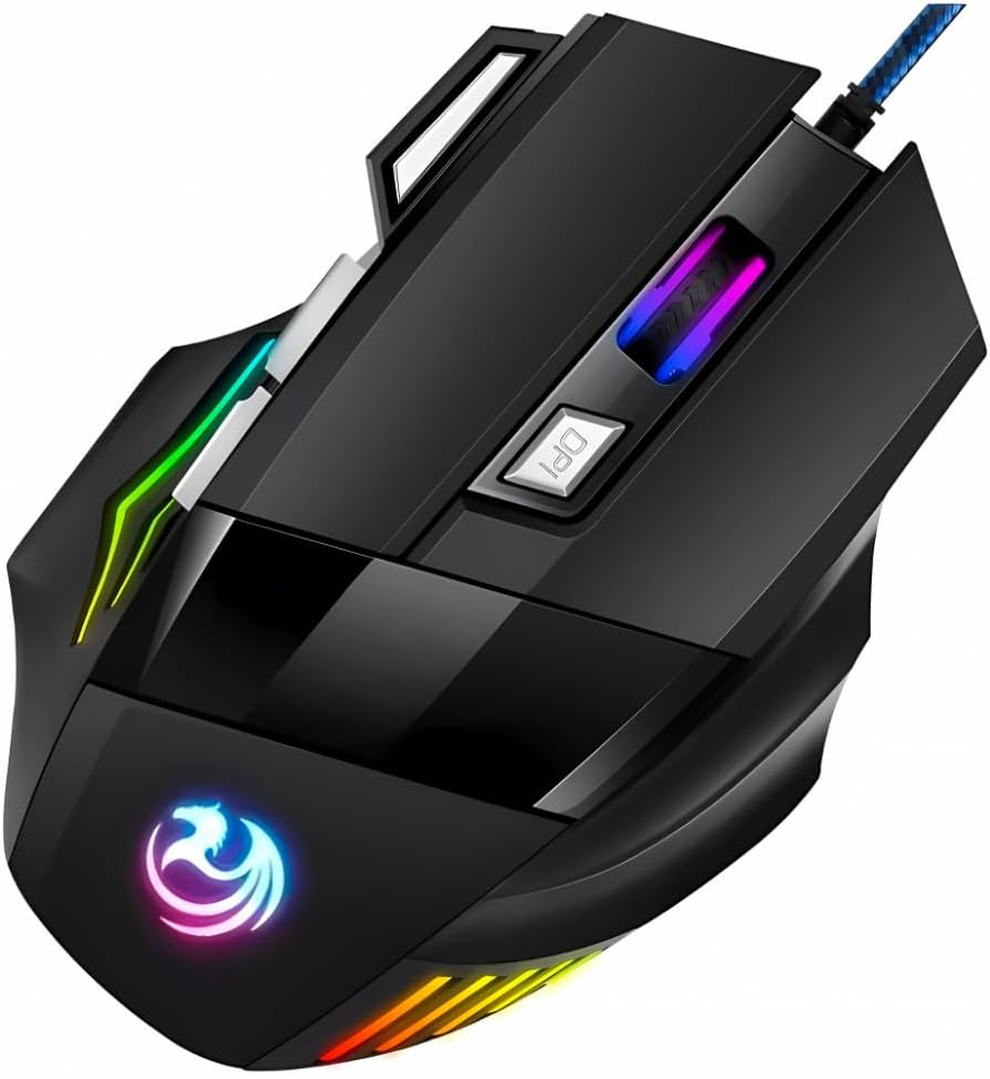 Mouse Gamer 2400DPI Preto e Cinza Multi - MO269 | Amazon.com.br