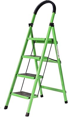 ToolArtess 3 Step Ladder Lightweight Step Stool with Handrail for ...