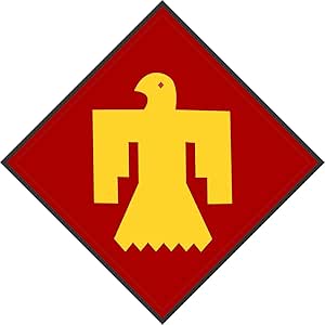Amazon.com: US Army 45th Infantry Division Patch Decal Sticker 3.8 ...