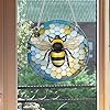 Amazon.com: MATIHAY Bee Acrylic Window Hangings, Honeycomb Bumble Bee ...