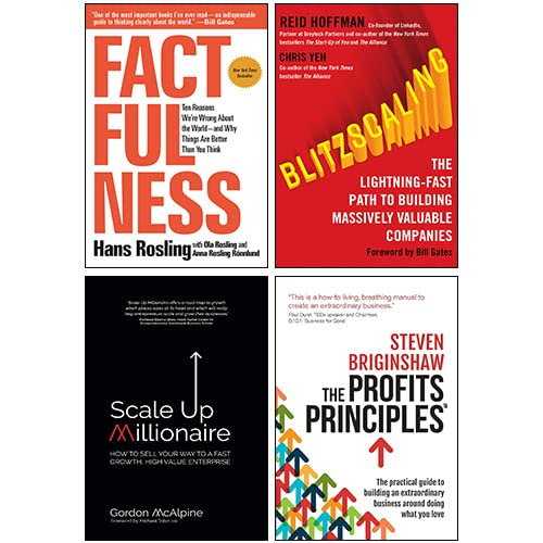 Factfulness, Blitzscaling, Scale Up Millionaire, The Profits Principles ...