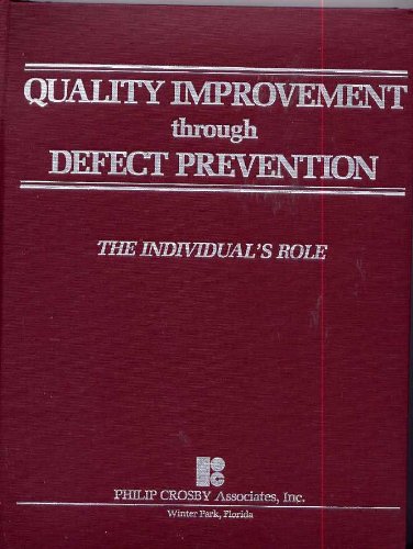 Quality Improvement Through Defect Prevention: The Individual's Role ...