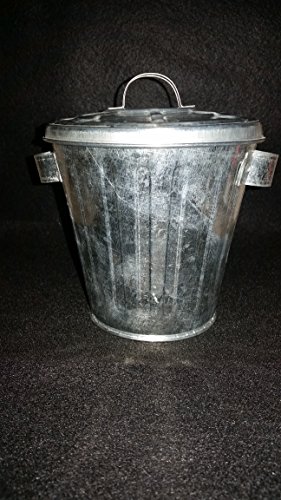 Amazon.com: 100% Soy Handmade 22 Ounce Miniature Garbage Can Candle ...
