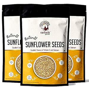 Narbada Ayurveda Sunflower Seeds 100 g Pack of 3 : Amazon.in: Grocery ...