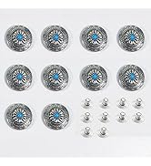 Amazon.com: WETUFIN 10pcs 34mm (1.34inch) Screw Back Buttons for ...