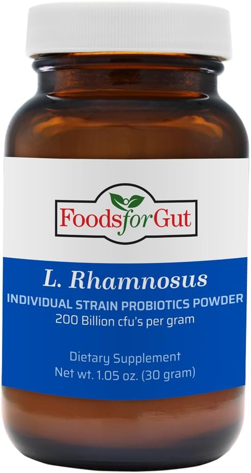 Amazon.com: Foods For Gut Lactobacillus Rhamnosus Probiotic Powder 200 ...