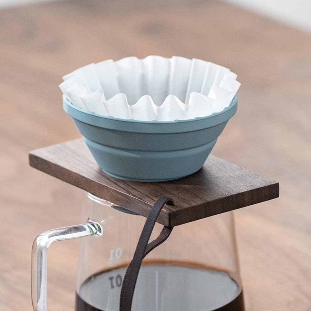 Amazon.com: AXUYU Pour Over Coffee Dripper V60 Glass Coffee Funnel ...