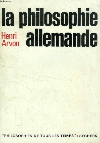 Amazon.com: La Philosophie allemande: 9782130366140: Dupuy, Maurice: Books