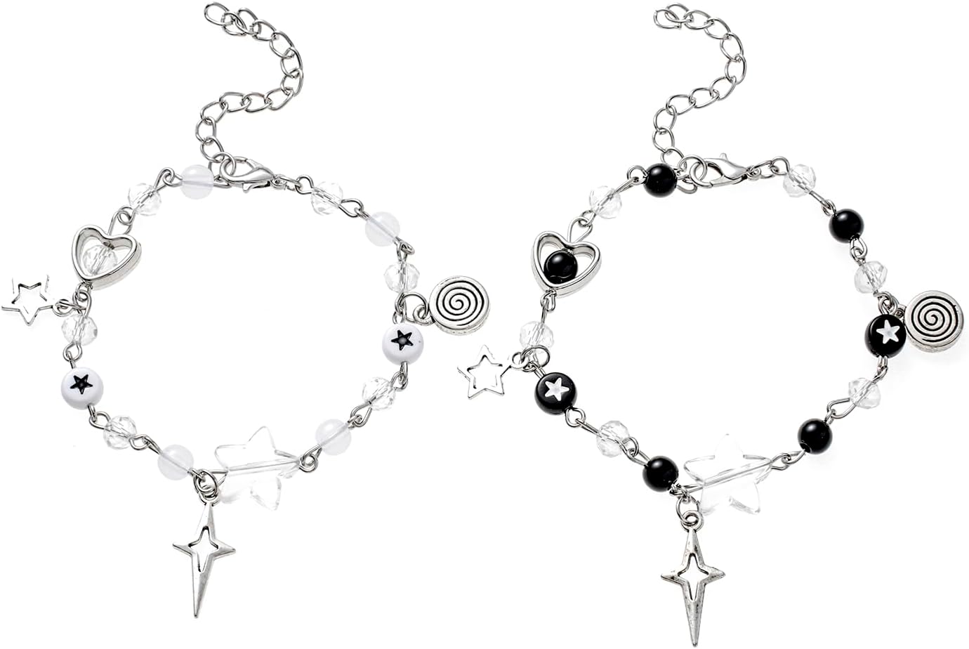 Amazon.com: QXFQJT JJK Bracelets Gojo and Geto Inspired Bracelet ...