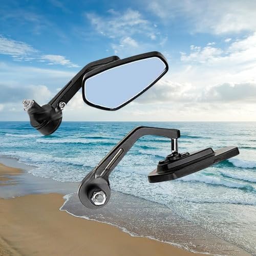 Bike Side Mirror (Oval) : Amazon.in: Sports, Fitness & Outdoors
