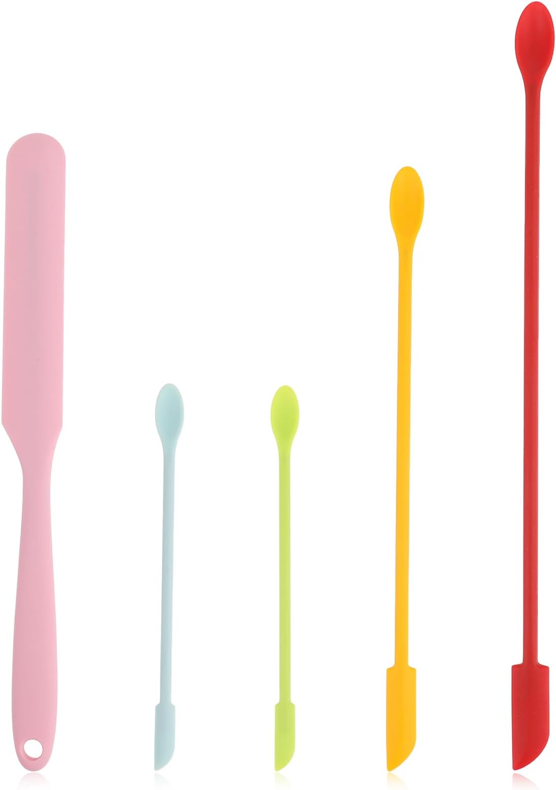 Amazon.com : Tapeernix Beauty Spatula, 4 Pcs Small Spatula Mini Spatula ...