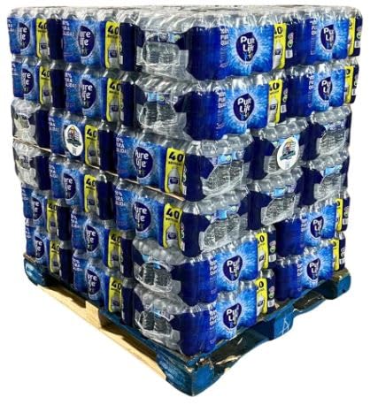 Amazon.com: Generic Purified Drinking Water - 48 Case Water Pallet - 16 ...