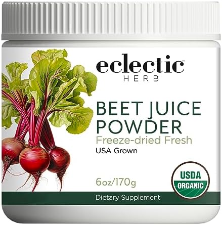 Amazon.com : Eclectic Herb Beet Juice Powder 170 Grams : Health & Household