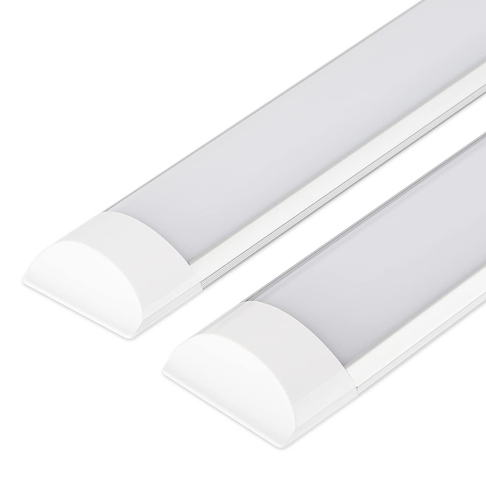 4ft Led Batten Light Low Profile Wall Ceiling Surface Mounted ...