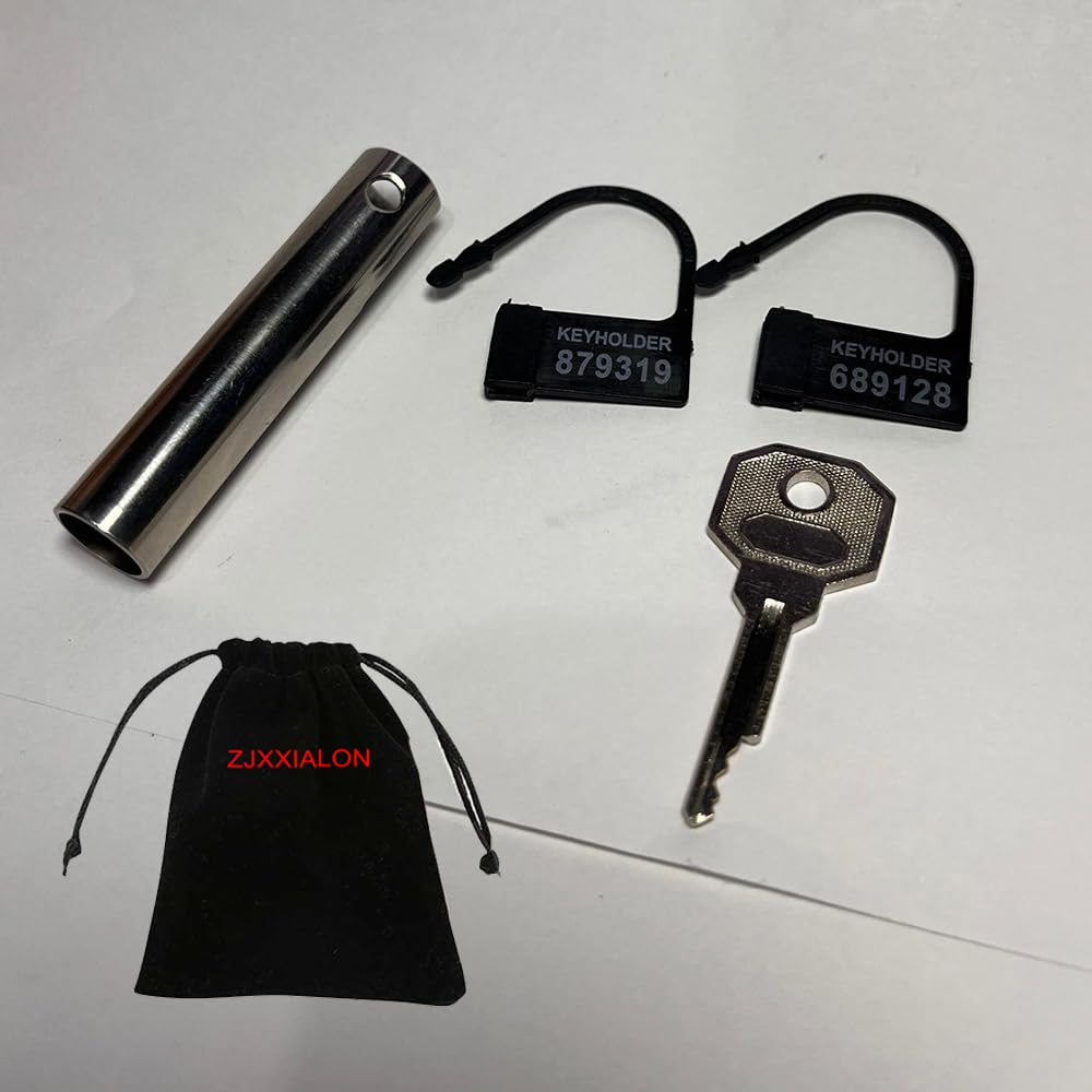 Amazon.com: Stainless Steel Chastity Keyholder Safe Chastity Key Holder ...