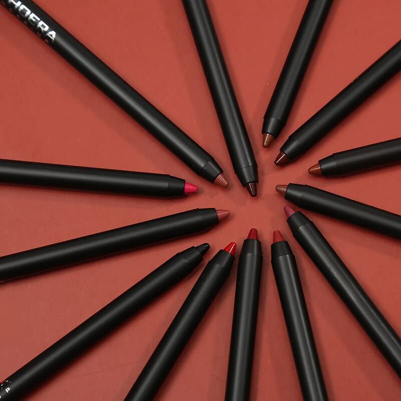 Madi Kay Designs 13Color Matte Lip Liner Lápiz Lápices Maquillaje Larga ...