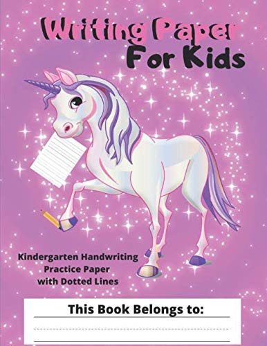 Amazon.com: Writing Paper for Kids Kindergarten Handwriting Practice ...
