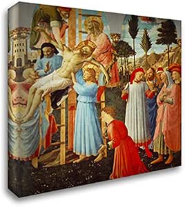 Amazon.com: Deposition (Pala Di Santa Trinita, Detail) 20x20 Gallery Wrapped Stretched Canvas ...