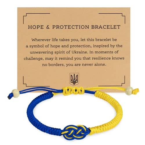 Amazon.com: Ukraine Bracelet For Women, Men, Support Ukraine Jewelry ...